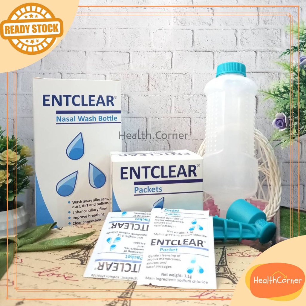 Jual ENTCLEAR Nasal Wash Bottle - Alat Cuci Hidung Sinus Nose Cleaning ...