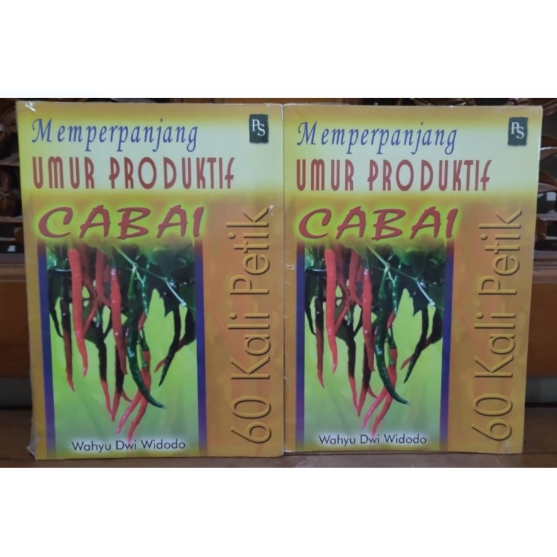 Jual Buku MEMPERPANJANG UMUR PRODUKTIF CABAI - 60 KALI PETIK | Shopee ...