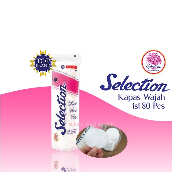 Jual Kapas Selection Bulat isi 80 pcs - Round Facial Cotton | Shopee ...