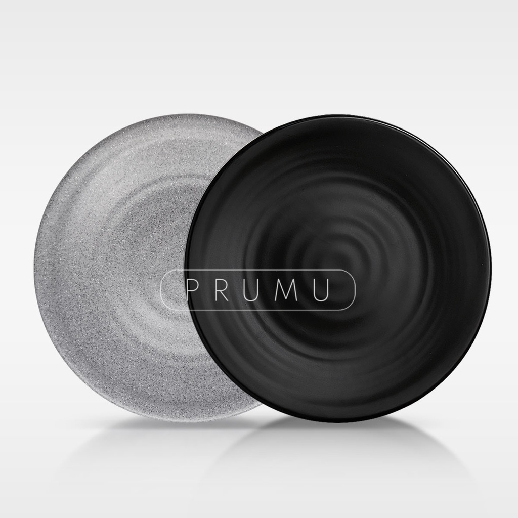 Jual PRUMU Melamine Stone Piring 9 inch - Piring Bulat - Piring Makan ...