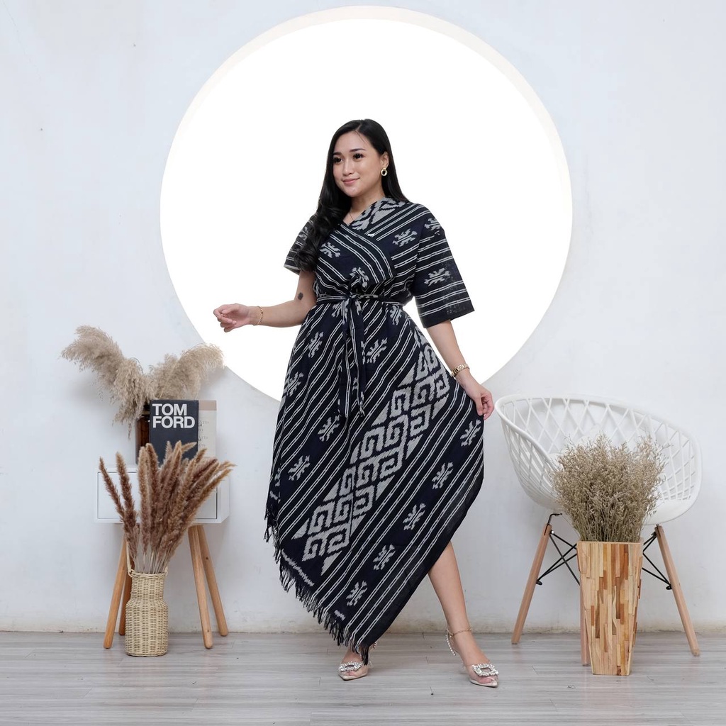 Jual DRESS TENUN PRINCESS DEBBY STORE TENUN IKAT ORY JEPARA DRESS ETNIK DRESS KONDANGAN DRESS ...