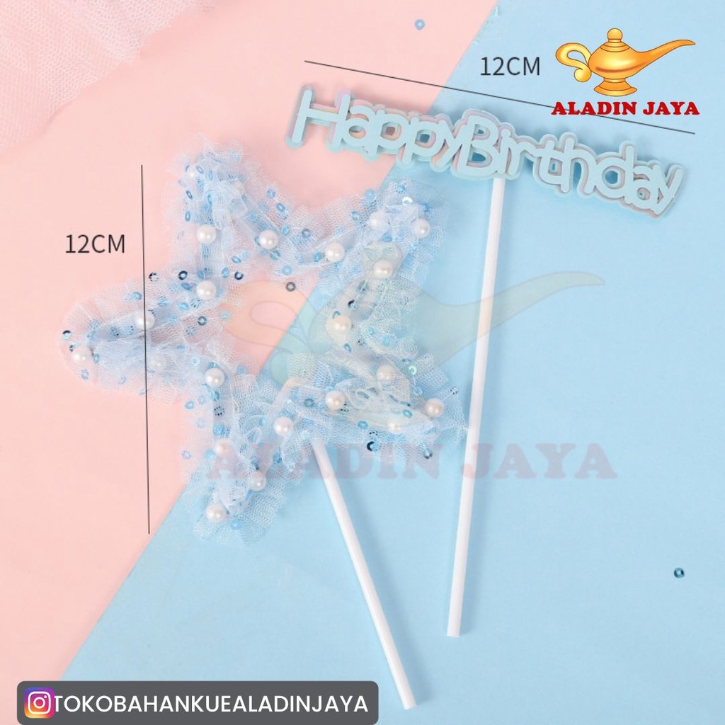 Jual Topper HBD Tusuk Star Set MC | Shopee Indonesia