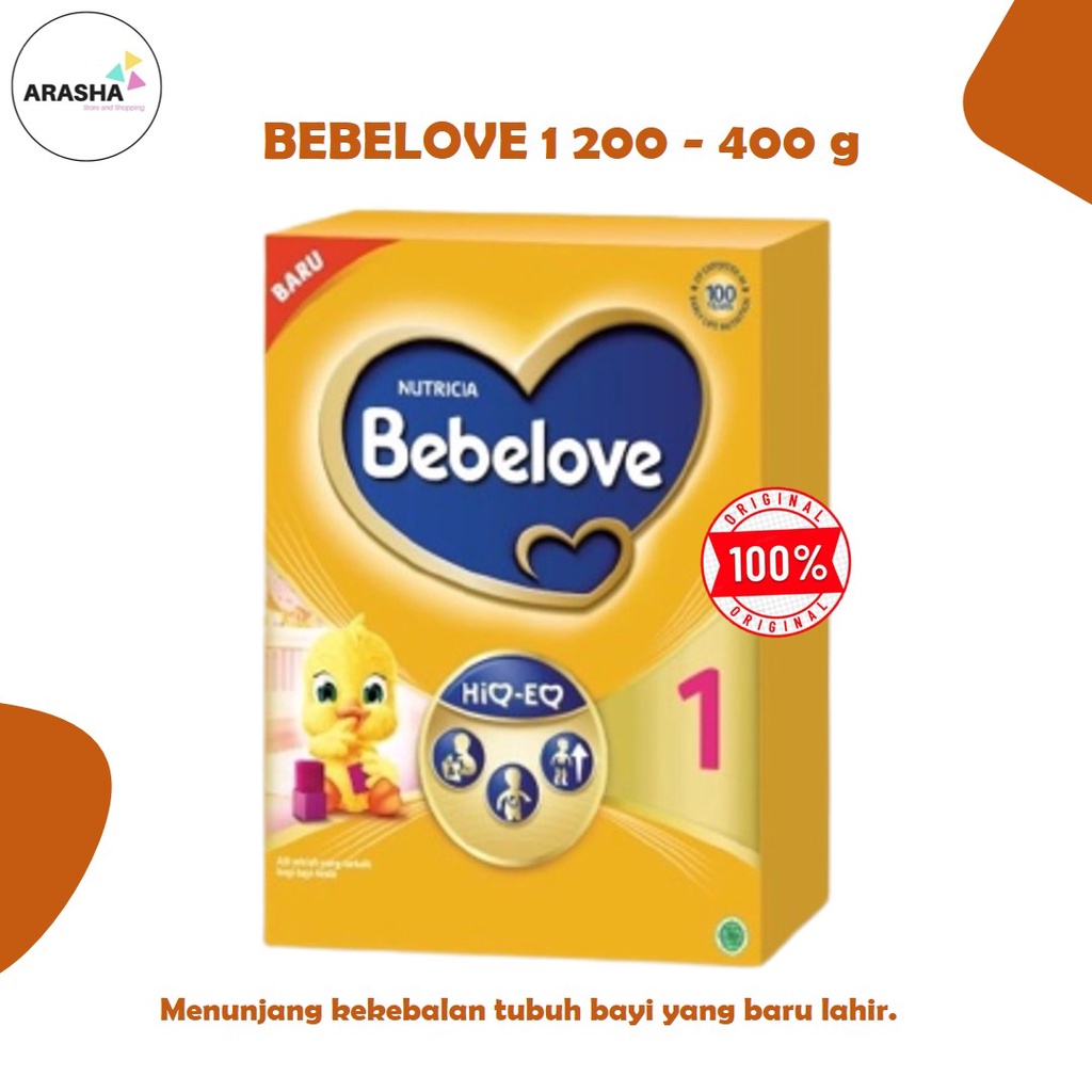 Jual BEBELOVE 1 200 GR/400 GR Susu Formula Bayi Bubuk Untuk Usia 0-6 ...