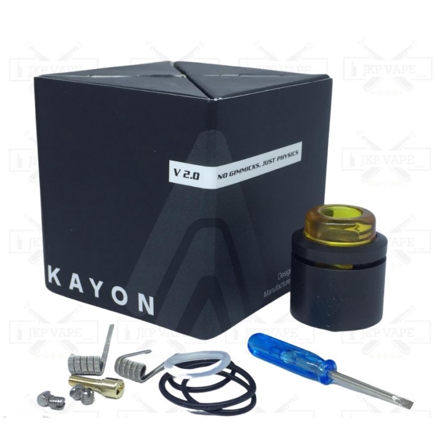 Jual Kayon V2.0 RDA 24MM by Hero57 x Vape Am | Shopee Indonesia