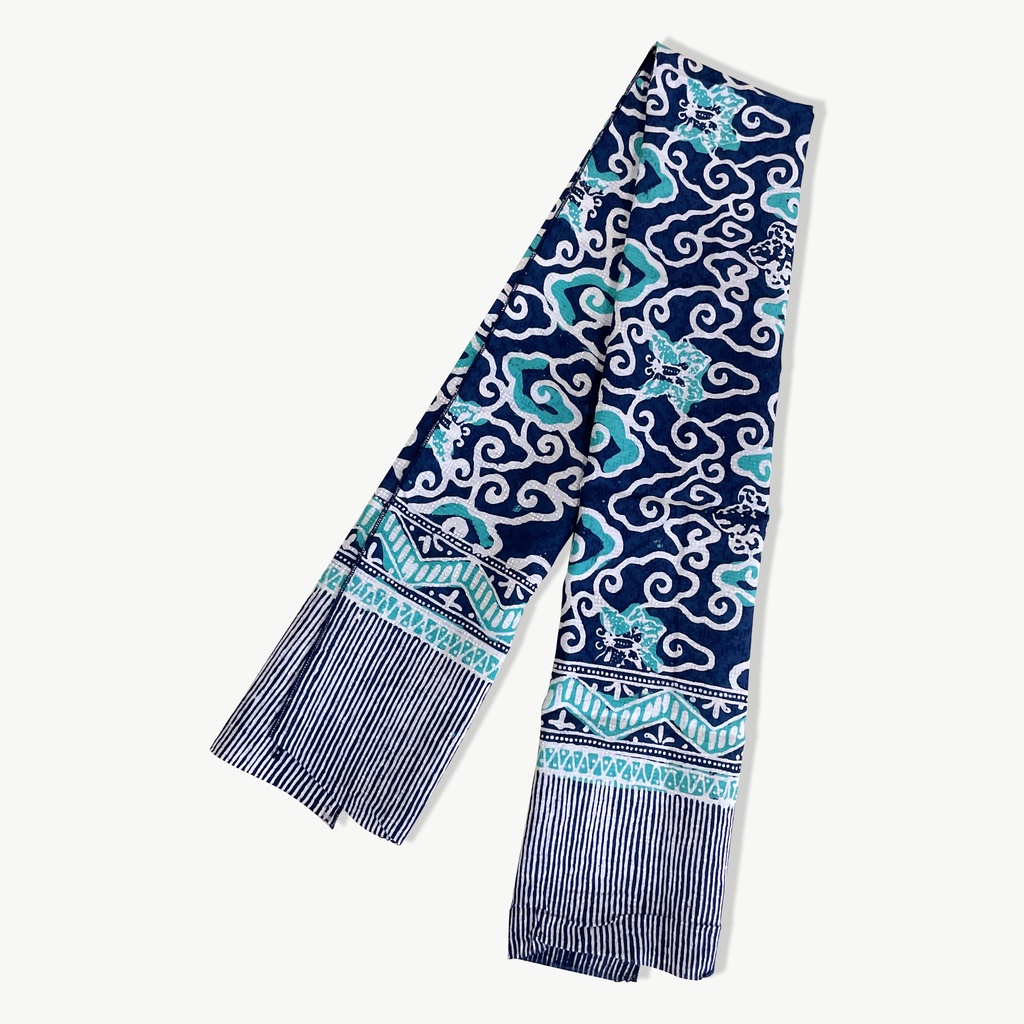 Jual BATIK SALMA Syal Scarf Slayer Batik Motif Mega Mendung Bahan Doby ...