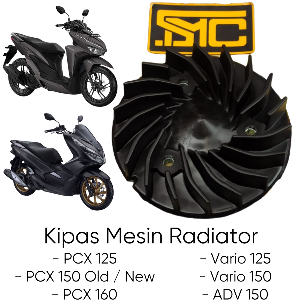 Jual Kipas Mesin Radiator Honda PCX 150 PnP Vario 125 Kode Part KZY ...
