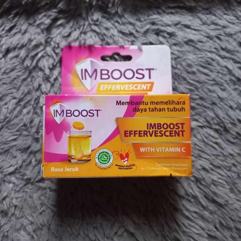 Jual Imboost Effervescent Rasa Jeruk 8 tablet | Shopee Indonesia