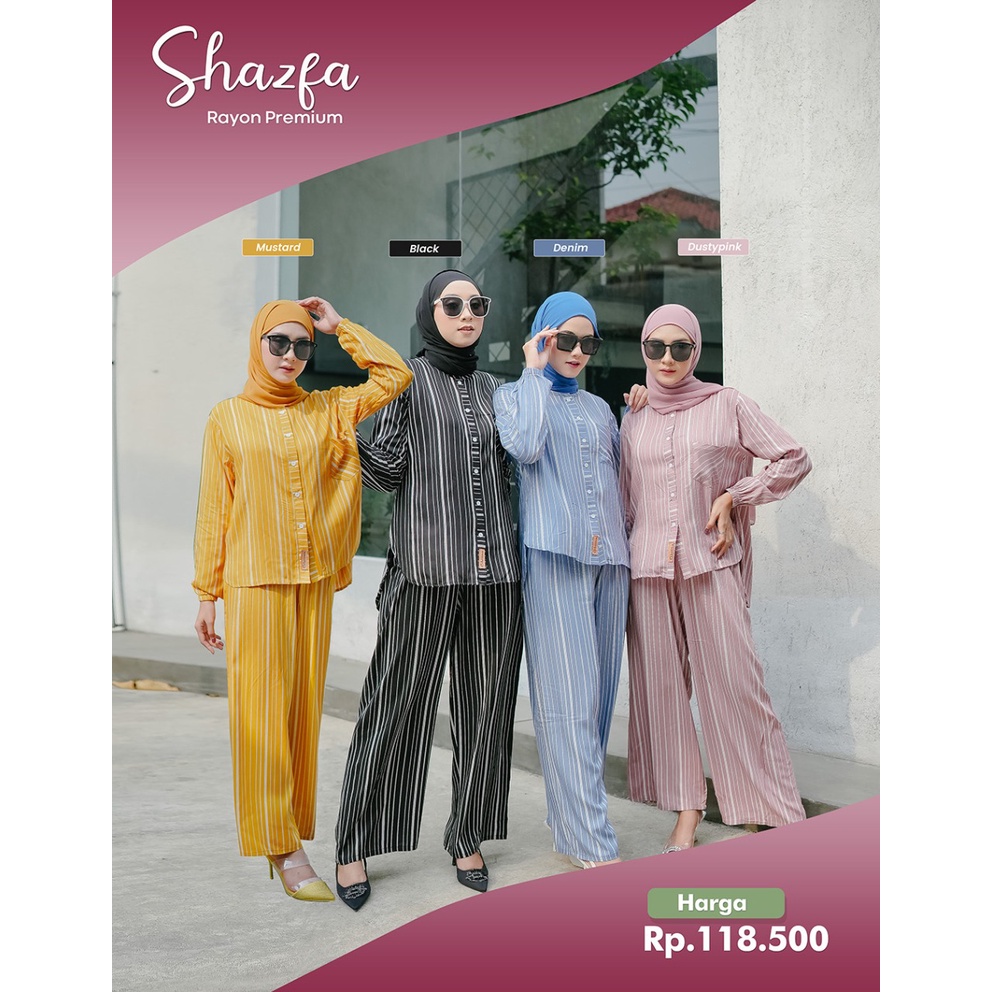 Jual Shazfa One Set By Ghiina | Shopee Indonesia