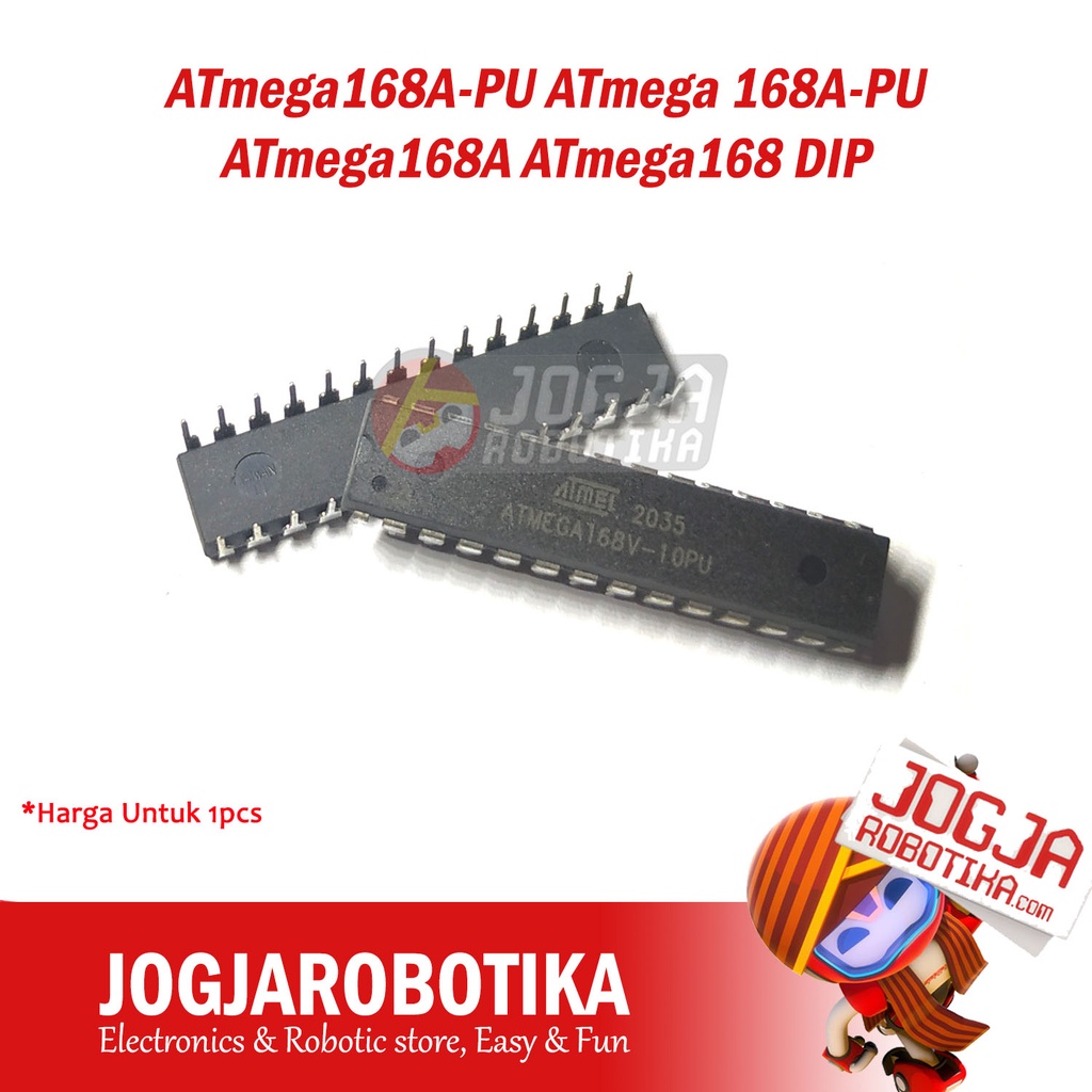 Jual ATmega168A-PU ATmega168A ATmega 168 ATmega 168A ATmega168 DIP | Shopee Indonesia