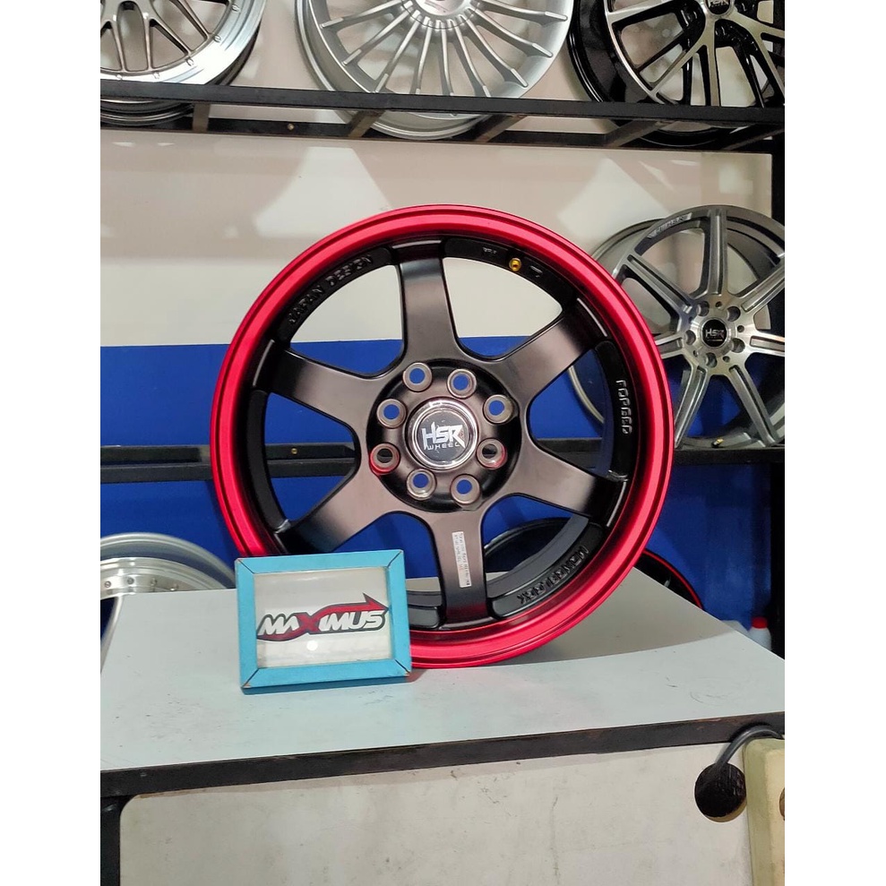 Jual Velg Mobil Jdm Style Merk HSR Tokyo R15 Untuk Mobil Daihatsu Ayla ...