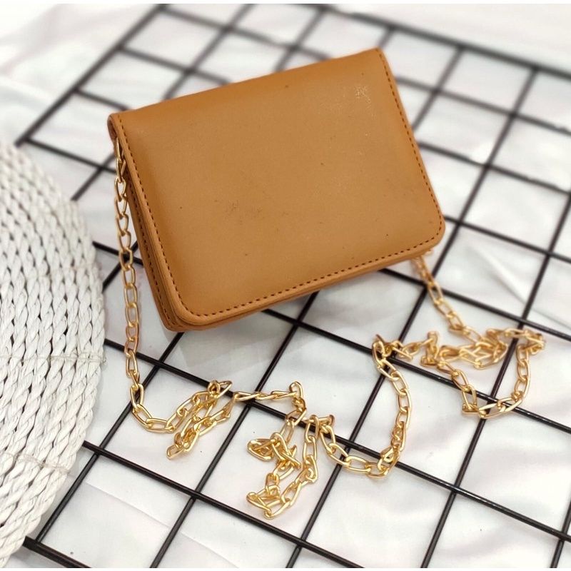 Jual GTC -Dompet Mini Sling Bag Mini Dompet Tali Rantai Dompet Kartu ...