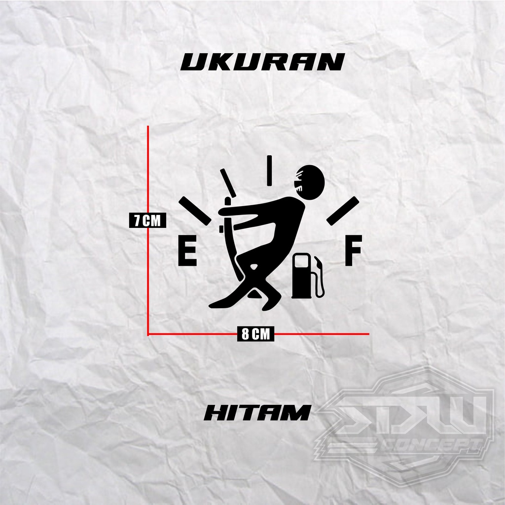 Jual Sticker Cutting Animasi Bensin Stiker Motor Variasi | Shopee Indonesia