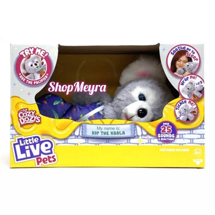 Jual Little Live Pets Cozy Dozy Kip The Koala - Boneka Plush ...