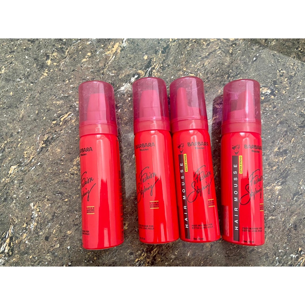 Jual [ FREE BUBLEWRAP KEMASAN BARU 180ML ] Barbara Extra Hold Mousse ...