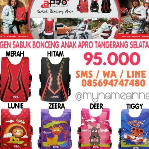 Jual Apro Sabuk Bonceng Anak ( Boncengan Anak Di Motor ) | Shopee Indonesia