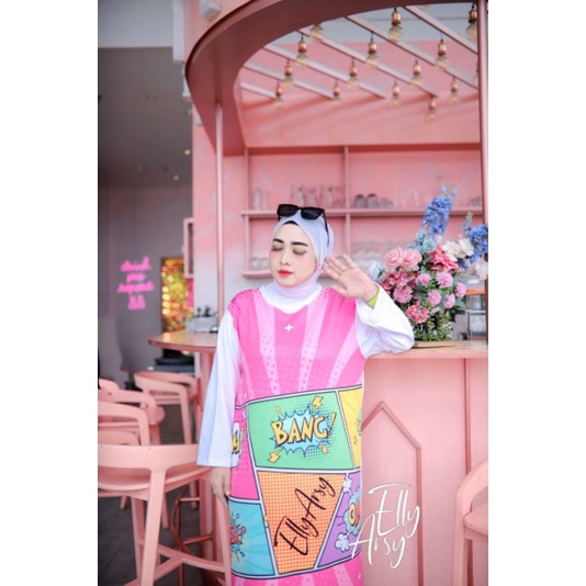 Jual QIORA MIDI DRESS BY ELLY ARSY | Shopee Indonesia