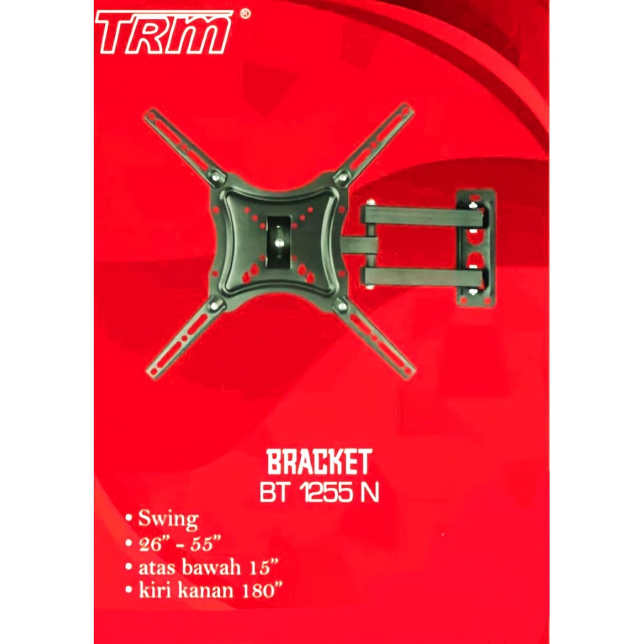 Jual TRM BRACKET SWING TV BT 1255 26' - 55" INCH | Shopee Indonesia