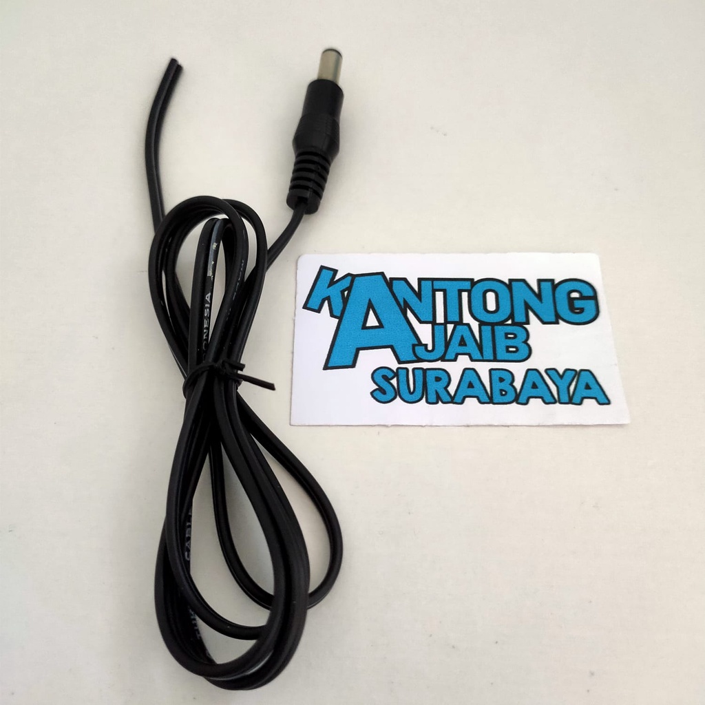 Jual Kabel Jack DC Kabel DC Male Kabel Power DC Kabel Jack DC 1Meter ...