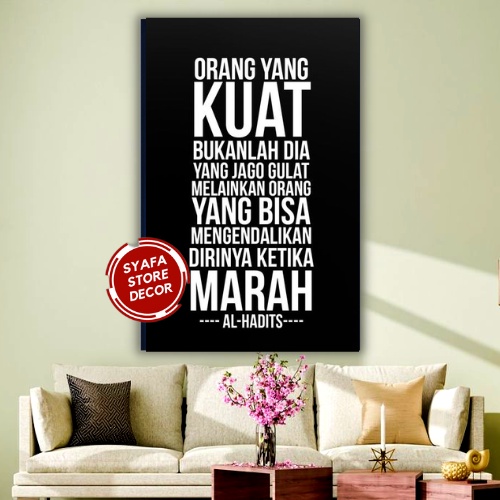Jual pajangan dinding quotes - hiasan dinding motivasi - poster - wall ...