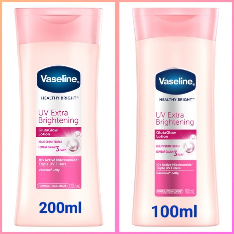 Jual VASELINE HB UV BRIGHTENING 100 ML/200 ML | Shopee Indonesia