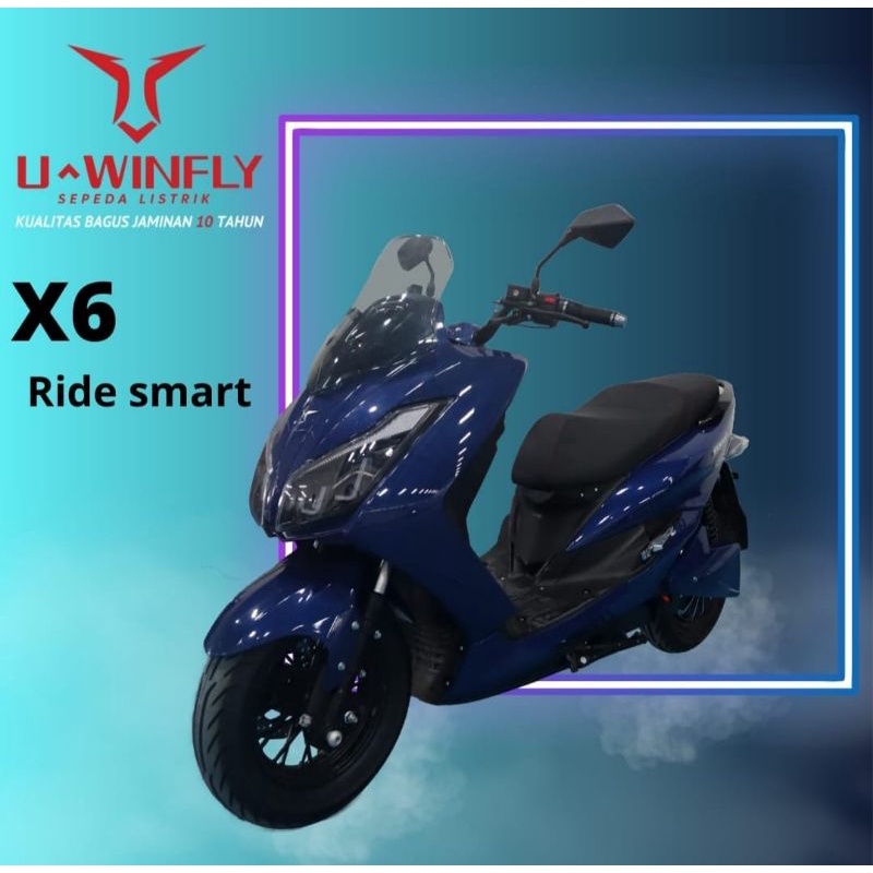 Jual Motor Listrik Uwinfly X6 Terbaru 2000watt Ready Stock Bukan United Smoot Volta Goda Selis ...
