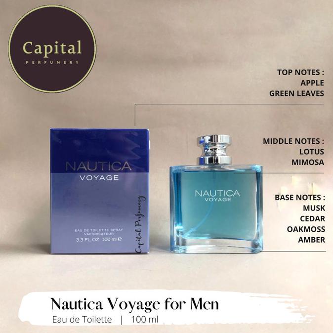 Jual Nautica Voyage Man Edt 100 Ml | Shopee Indonesia