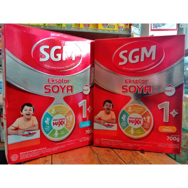 Jual Susu SGM soya 1+ 700 gram murah | Shopee Indonesia