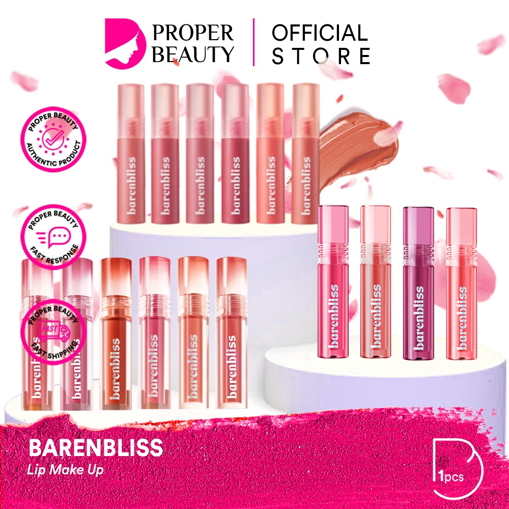 Jual BARENBLISS Lip Make Up Korea / Kosmetik Bibir / Lipstick Tint ...