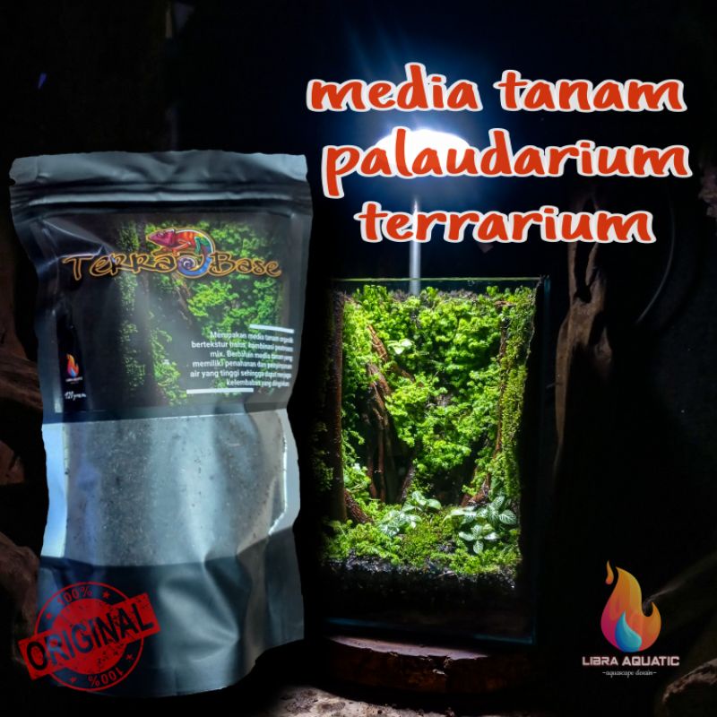Jual MEDIA TANAM TERRARIUM PALUDARIUM TERRA BASE | Shopee Indonesia