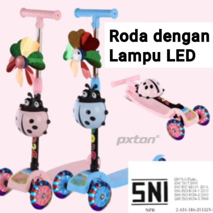 Jual Scooter Anak roda nyala Otoped/ Kickboard Skuter SKUTER ANAK RODA ...