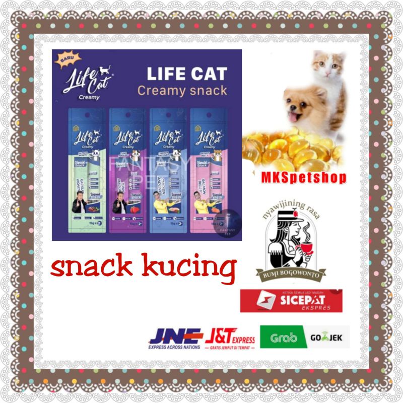 Jual Snack Kucing@ Life Cat Creamy 30gr | Shopee Indonesia