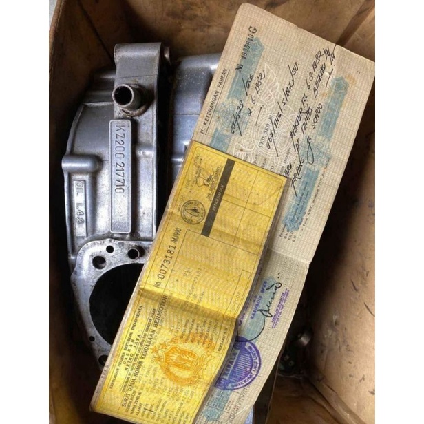 Jual Mesin Motor Binter Merzy '82 surat/nomer mesin | Shopee Indonesia