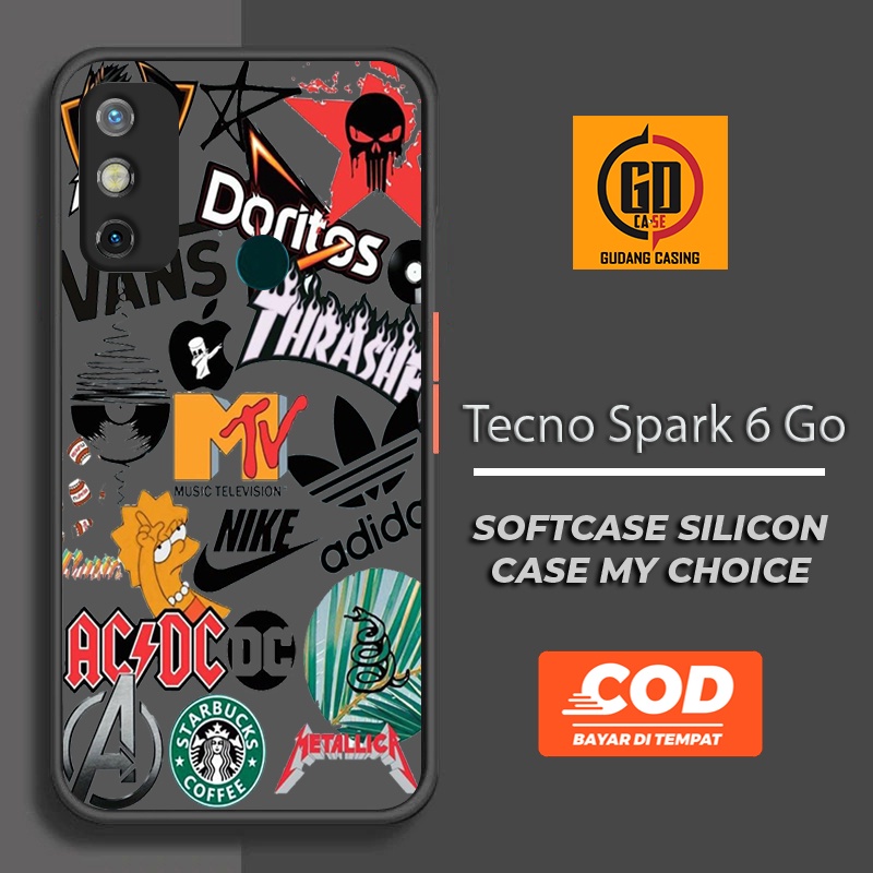 Jual Case TECNO SPARK 6 GO Case Hp TECNO SPARK 6 GO Case Mychoice ...
