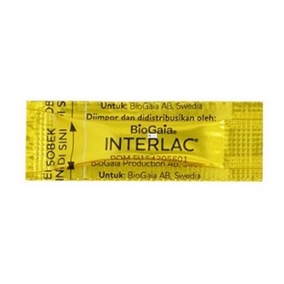 Jual Interlac probiotic sachet | Shopee Indonesia