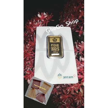 Jual Logam Mulia Emas Antam 10 gr gram LM Certicard Certieye Retro ...
