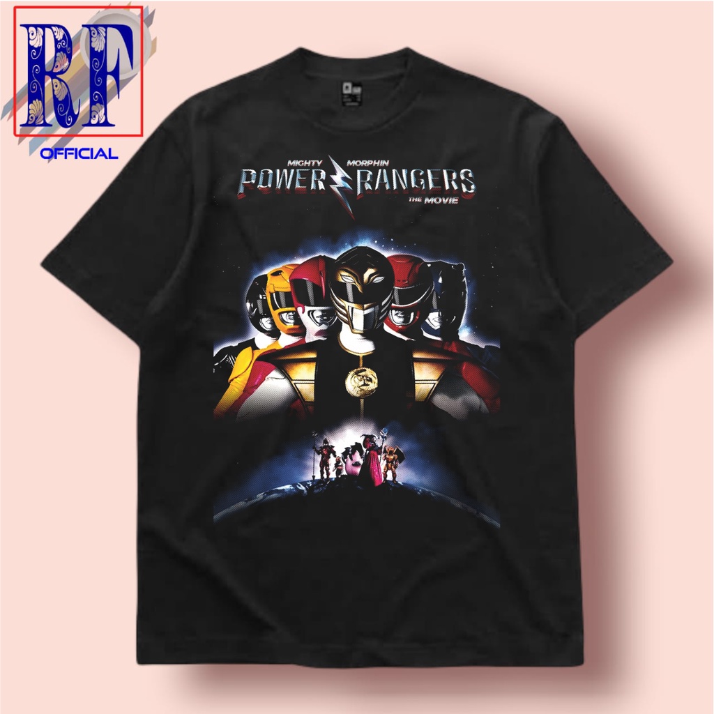 Jual T-SHIRT VINTAGE POWER RANGERS MIGHTY MORPHIN | KAOS 90'S NOSTALGIA ...