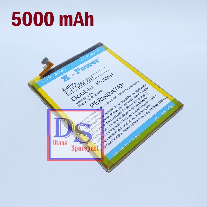 Jual Baterai Samsung Galaxy A51 A515F A515 Batu Battery Batre Tanam Double Power | Shopee Indonesia