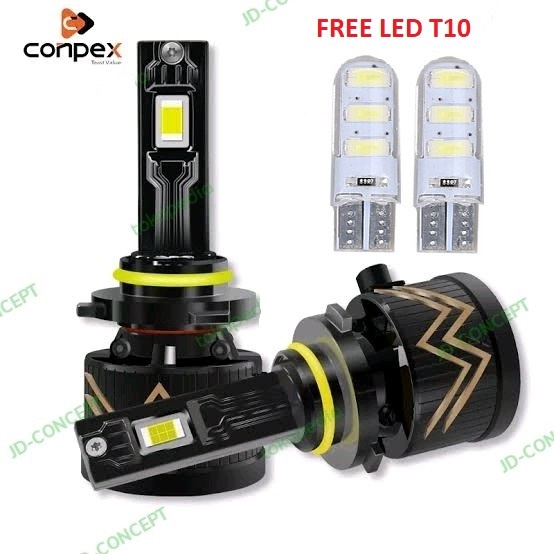 Jual CONPEX - LED H7 - 75 WATT - SUPER BRIGHT - CANBUS - GARANSI 1 TAHUN | Shopee Indonesia