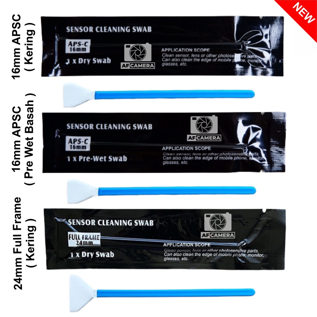 Jual Swab Cleaning Pembersih CMOS Sensor Kamera 16mm APSC APS-C 24mm ...