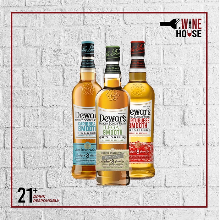 Jual Dewar's/Dewars 8 Years Blended Scotch Whisky (Promo 3 Botol ...
