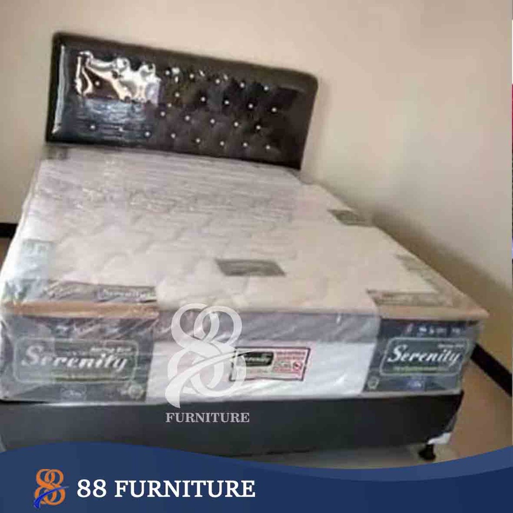 Jual Full Set Springbed Serenity Elite Plushtop Kasur Elite Supreme