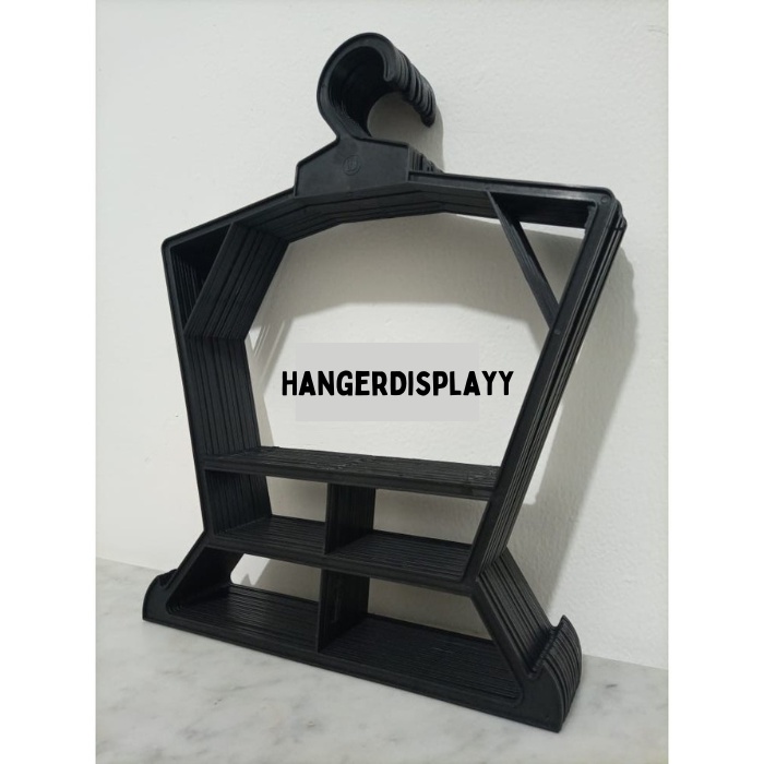 Jual Hanger Layang 04 Setelan Baju anak Hitam| Gantungan baju serbaguna ...