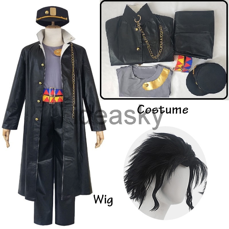Jual PREORDER JoJo JoJos Bizarre Adventure Cosplay Jotaro Kujo Cosplay ...