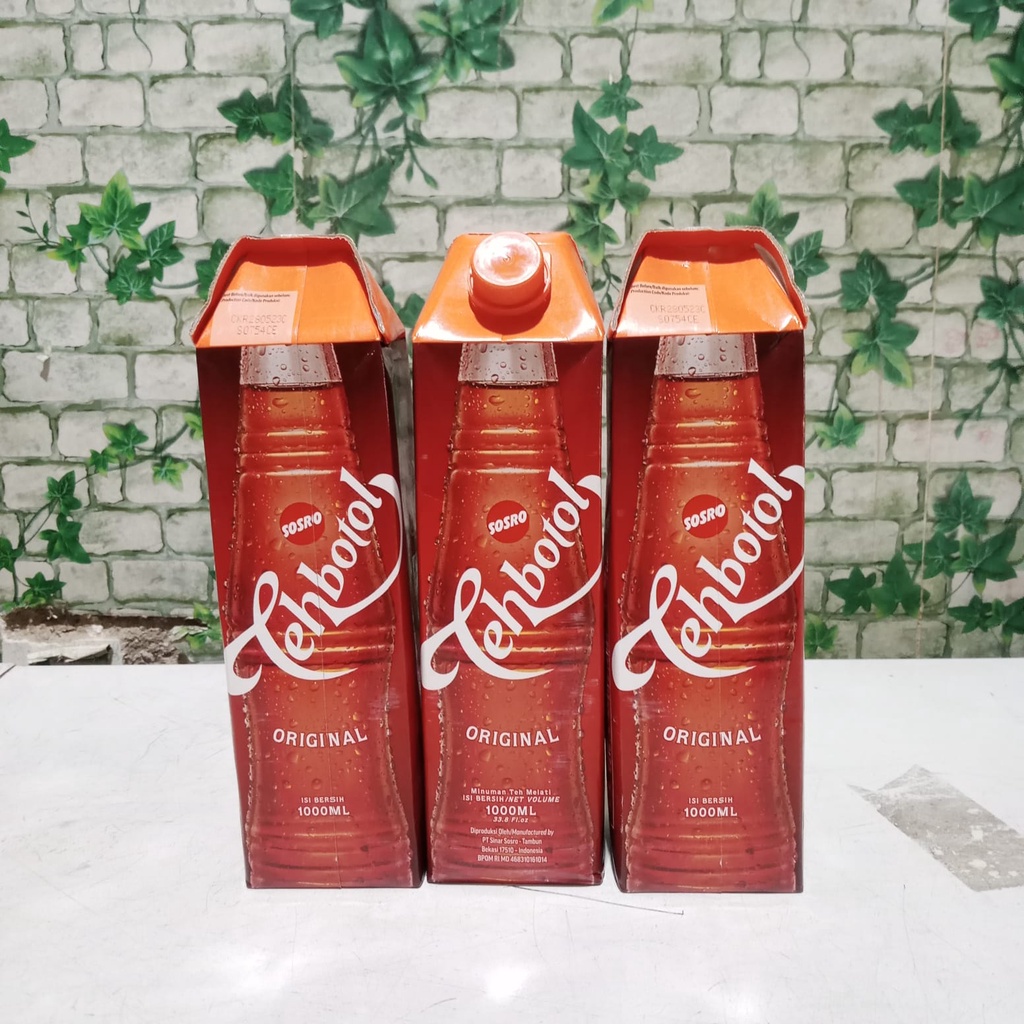 Jual Teh Botol Sosro Ukuran 1 Liter | Shopee Indonesia