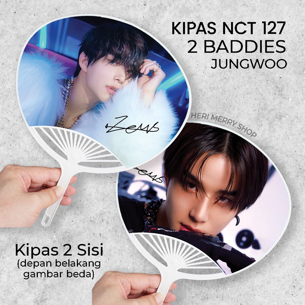 Jual Kipas NCT127 2 Baddies - Merchandise KPOP Hand fan Unofficial ...