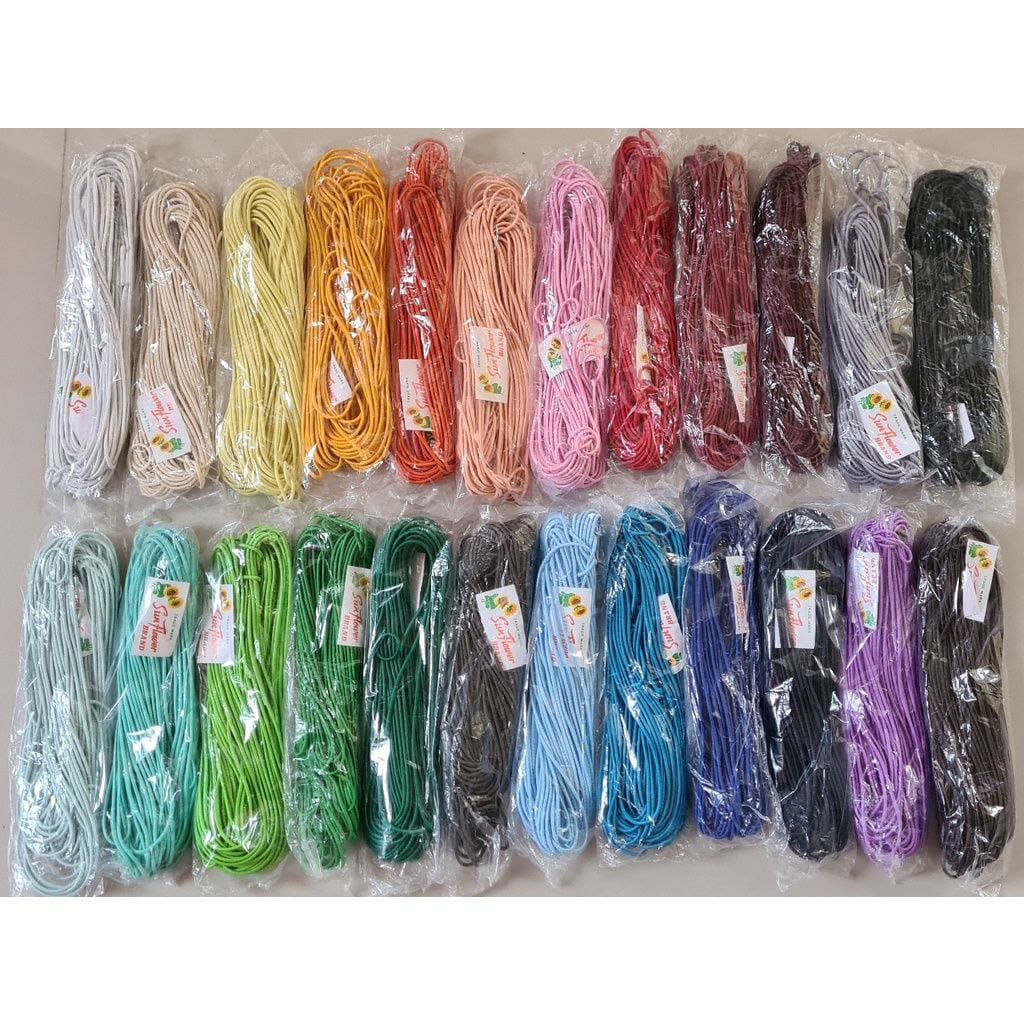 Jual Tali Karet ELASTIS POLOS per METER / tali SENGKELIT murah | Shopee ...
