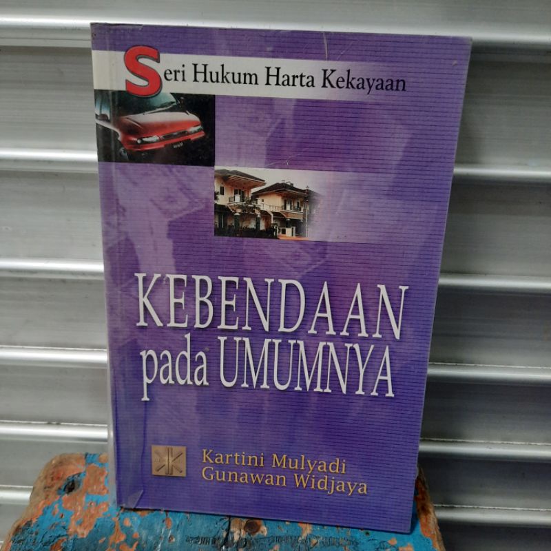 Jual Seri Hukum Harta Kekayaan KEBENDAAN PADA UMUMNYA oleh KARTINI ...