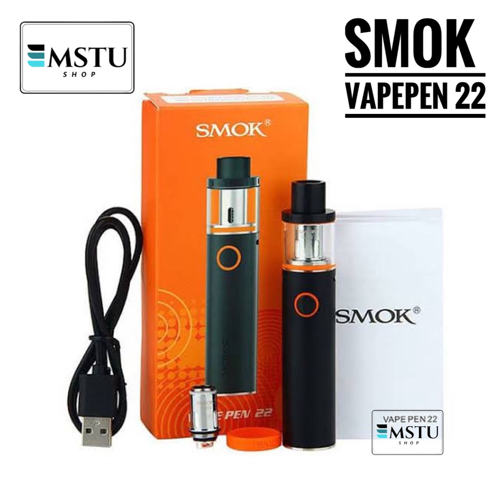Jual Smok Vape Pen 22 (Rokok Elektrik/ Vape/ Smoke Kit/ Cigar ...