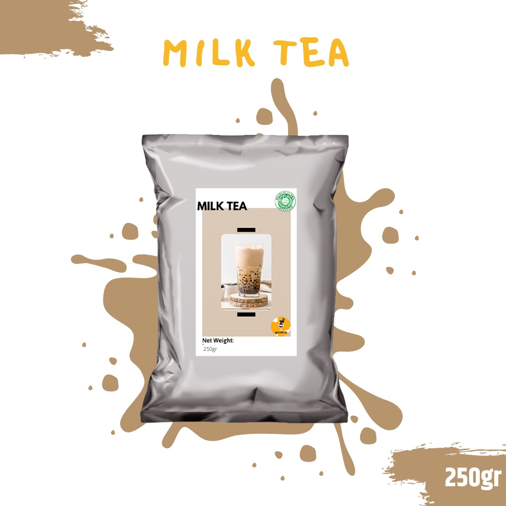 Jual BUBUK MINUMAN RASA MILK TEA 250GR / SERBUK MINUMAN ANEKA RASA ...