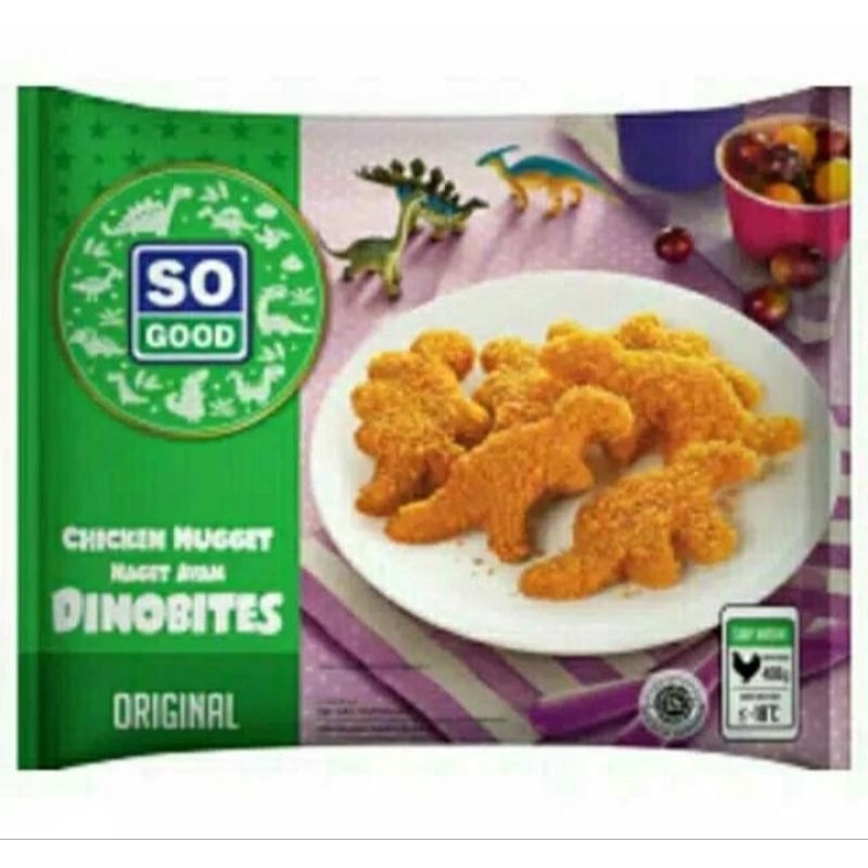 Jual So Good Nugget Dinobites 400Gr | Shopee Indonesia